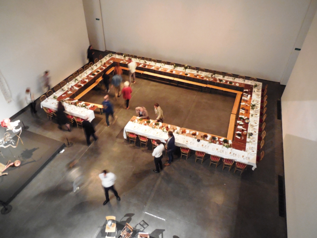 Participation au repas pensé par Daniel Spoerri le 19 mai 2017 aux ...